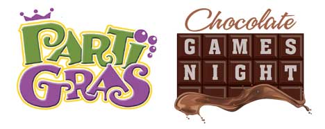 Chocolate Games Night, 1 night, 4 games powered by chocolate
